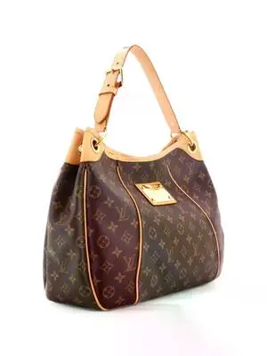 LOUIS VUITTON Galliera Handbag Monogram Canvas Pm Hobo Bag - Brown
