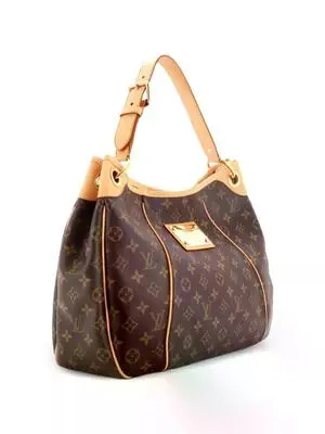 LOUIS VUITTON Galliera Monogram Canvas Pm Hobo Bag - Brown