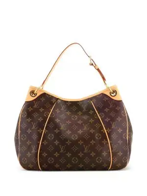 LOUIS VUITTON Galliera Monogram Canvas Pm Hobo Bag - Brown