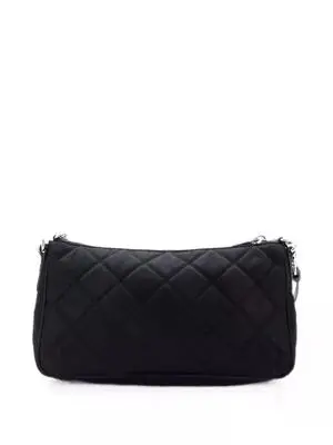 Prada Chain Zip Shoulder Bag Quilted Tessuto Small Crossbody Bag