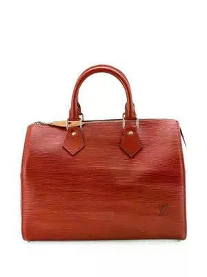 LOUIS VUITTON Speedy Handbag Epi Leather 25 Satchel - Brown