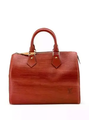 LOUIS VUITTON Speedy Handbag Epi Leather 25 Satchel - Brown