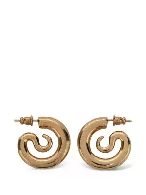 PANCONESI Sculptural Hoop Earrings - Gold