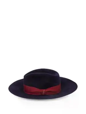 Borsalino Bow-detail Felt Hat