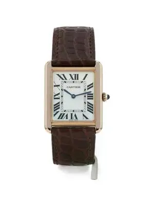 Cartier 2010s Tank Solo 30mm Watch - Silver