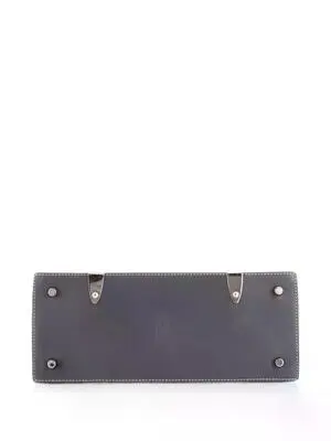Goyard Saigon Top Handle Bag Coated Canvas With Leather Pm Satchel