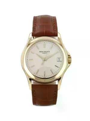 Patek Philippe 2000 Calatrava 37mm Watch - Neutrals
