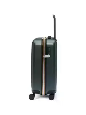 K-WAY Eudoxie Logo Carry-on Suitcase - Grey