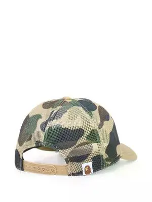 A BATHING APE Logo-patch Baseball Cap - Neutrals