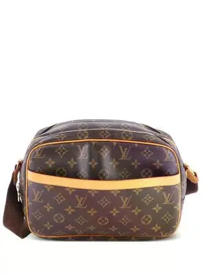 LOUIS VUITTON Monogram Canvas Reporter Pm Bag - Brown