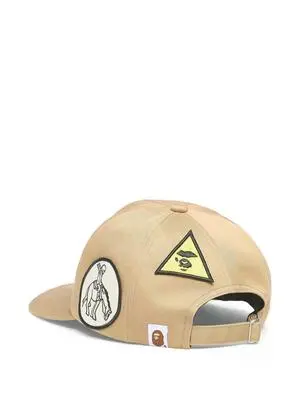 A BATHING APE Logo Patch Baseball Cap - Neutrals