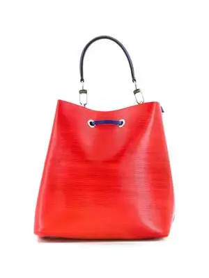 LOUIS VUITTON Neonoe Handbag Epi Leather Mm Bucket Bag - Red
