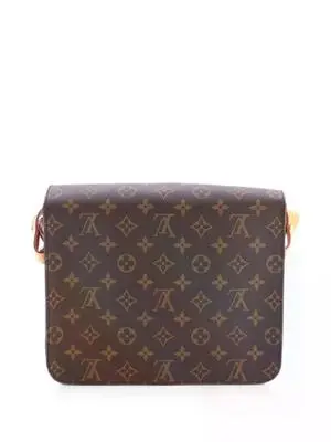 LOUIS VUITTON Cartouchiere Handbag Monogram Canvas Gm Crossbody Bag - Brown