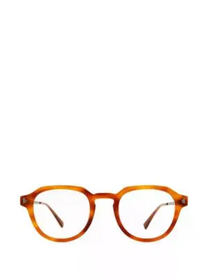 Mykita Elbert Round-frame Glasses - Brown