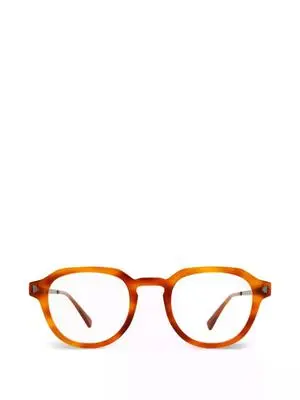 Mykita Elbert Round Frame Eyeglasses - Brown