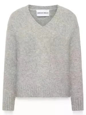 EMERSON RENALDI V-neck Knitted Sweater