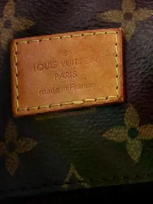 LOUIS VUITTON Melie Handbag Monogram Canvas Hobo Bag