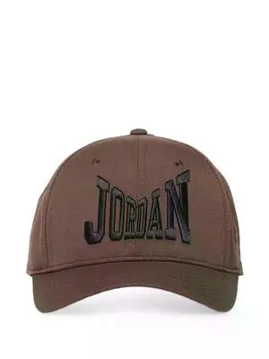 JORDAN Embroidered Logo Baseball Cap - Brown