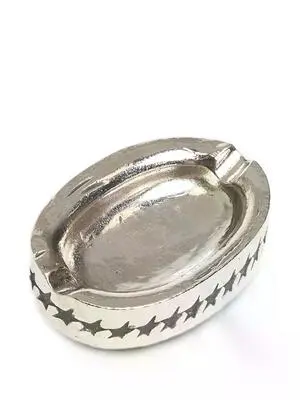 TWOJEYS Tj Link Star-engraved Ashtray - Silver