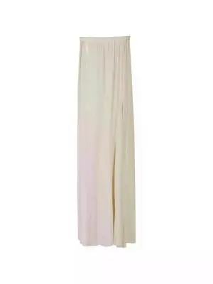 SEMICOUTURE Zoey Strapless Asymmetric Dress