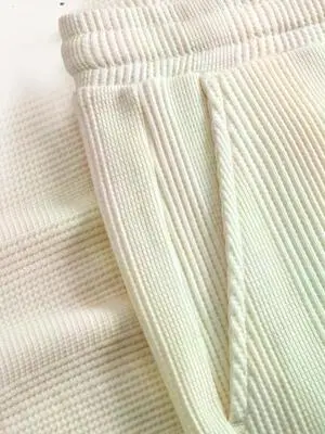 GABBA Waffle-knit Drawstring Shorts