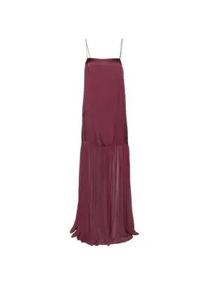 ANINE BING Clementine Maxi Dress - Red