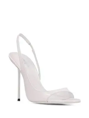 Paris Texas Lidia Slingback Sandals - White