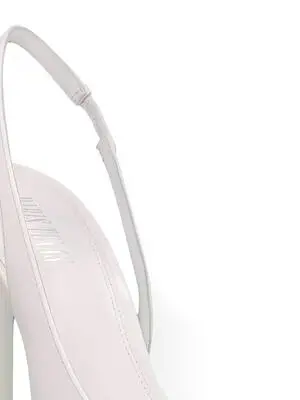 Paris Texas Lidia Slingback Sandals - White