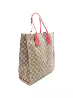 Gucci Gg Supreme Tote Bag - Neutrals