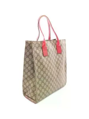 Gucci Gg Supreme Canvas Tote Bag - Neutrals
