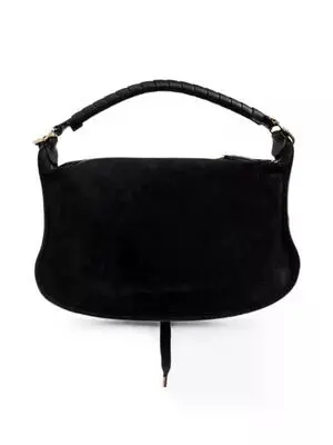 Chloé Marcie Stud-embellished Shoulder Bag - Black
