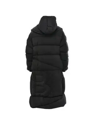 Bacon Double Hooded Quilted Coat