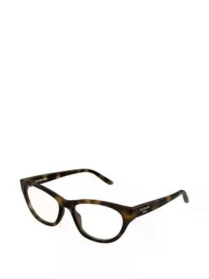 Balenciaga Cat-eye Glasses - Brown