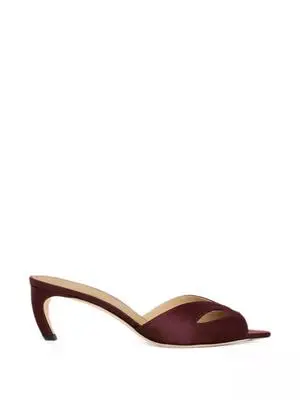 Victoria Beckham Harlow Mask Sandals - Red
