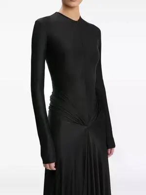 Victoria Beckham Cut-out Gathered Gown