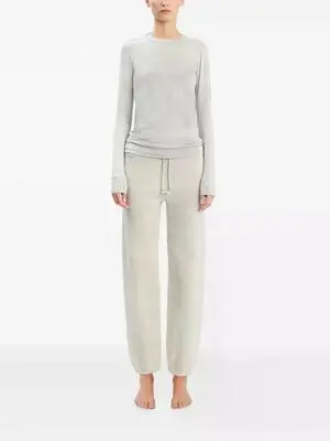Victoria Beckham Logo-embroidered Track Pants