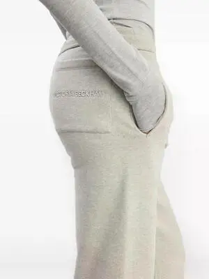 Victoria Beckham Logo-embroidered Track Pants