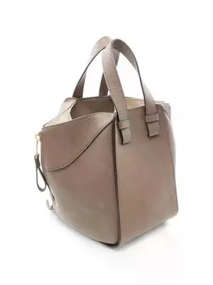 Loewe Hammock Compact Handbag - Brown