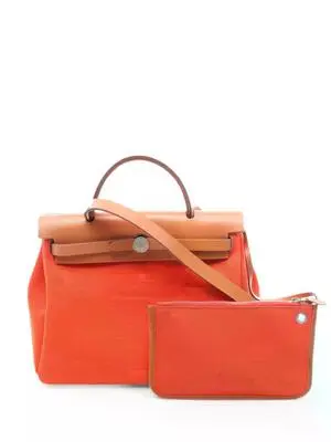 Hermès 2022 Herbag Zip Pm Handbag - Orange
