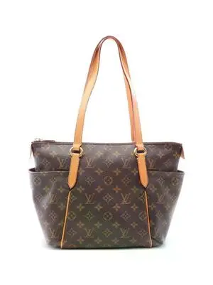 LOUIS VUITTON Monogram Canvas Tote Bag - Brown