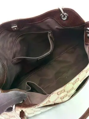 Gucci Gg Canvas Shoulder Bag