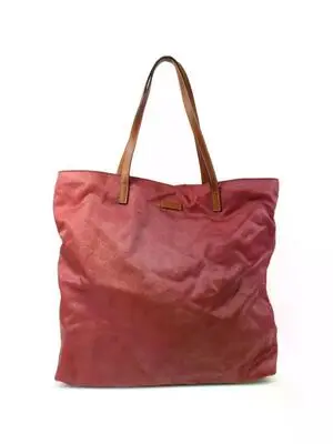 Gucci Gucci GG Nylon Tote Bag Red