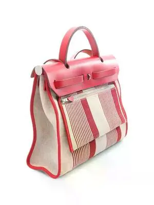 Hermès Herbag Zip Pm Handbag - Red