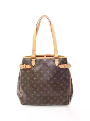 LOUIS VUITTON 2005 Batignolles Vertical Tote Bag - Brown