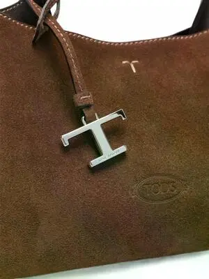 TOD'S Micro Suede Tote Bag
