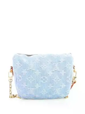 LOUIS VUITTON Bum Bag Monogram Denim Mini Belt Bag