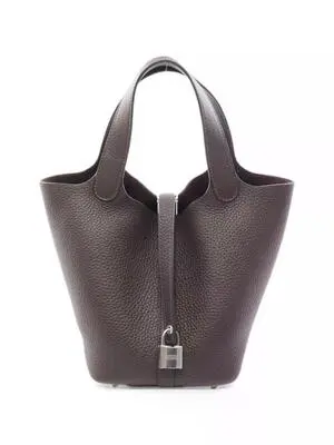 Hermès 2025 Pm Picotin Lock Tote Bag - Brown