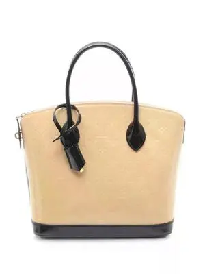 LOUIS VUITTON 2015 Pm Lockit Monogram Vernis Tote Bag - Neutrals