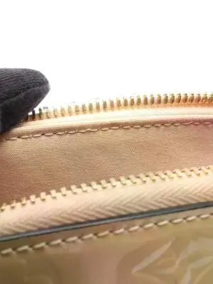 LOUIS VUITTON 2015 Pm Lockit Monogram Vernis Tote Bag