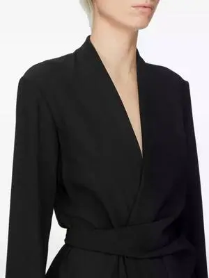 Rick Owens Draped Wrap-style Maxi Dress - Black